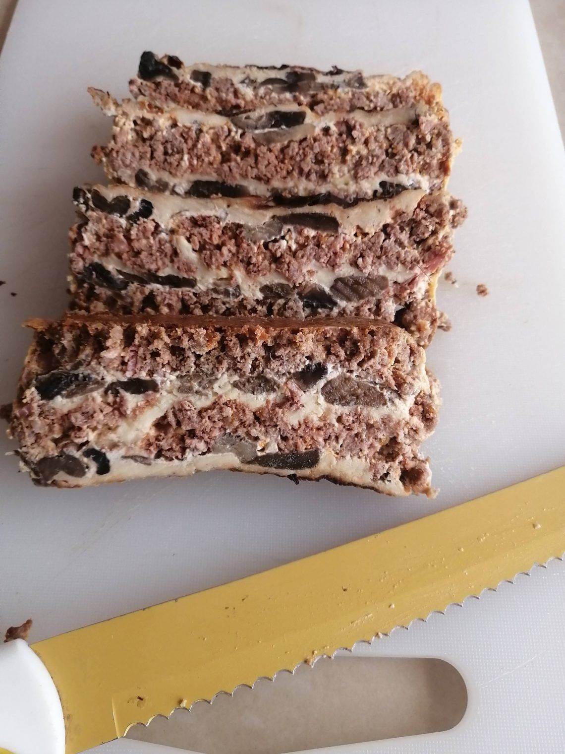 Pastel Keto de Carne y Champiñones - Keto Fácil Dieta cetogénica